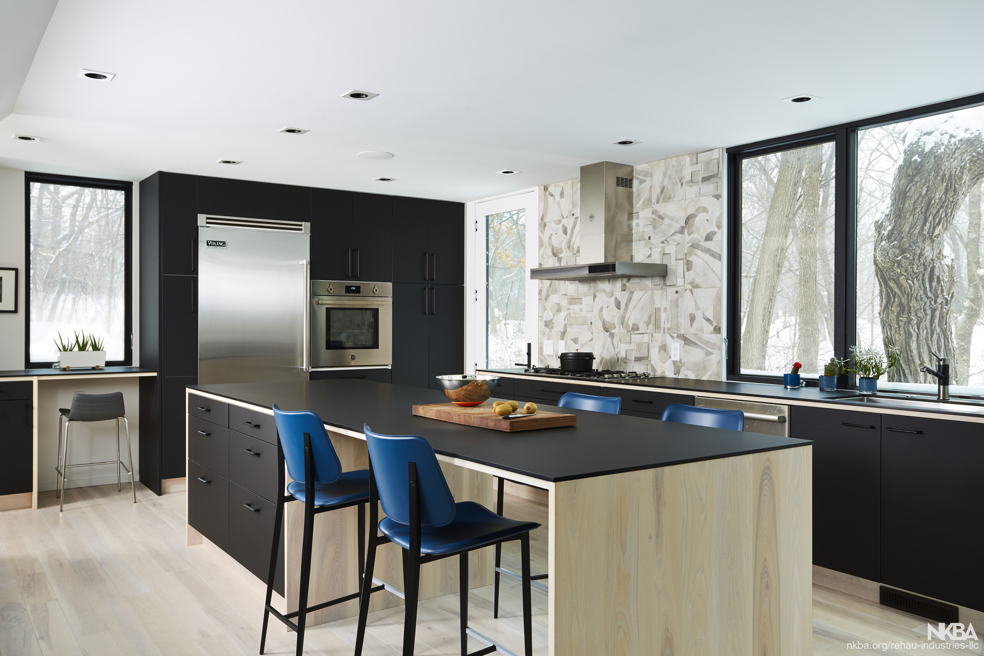 REHAU Mid-Century Kitchen - NKBA