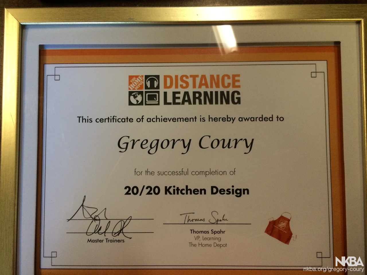 Home Depot Award Certificate Home Depot Homer Award | EBay