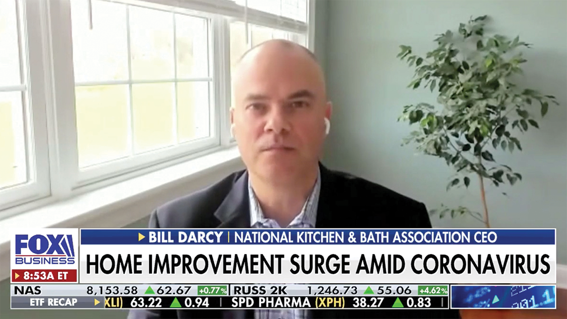NKBA CEO Bill Darcy Discusses Home Improvement Surge on FOX Business - NKBA