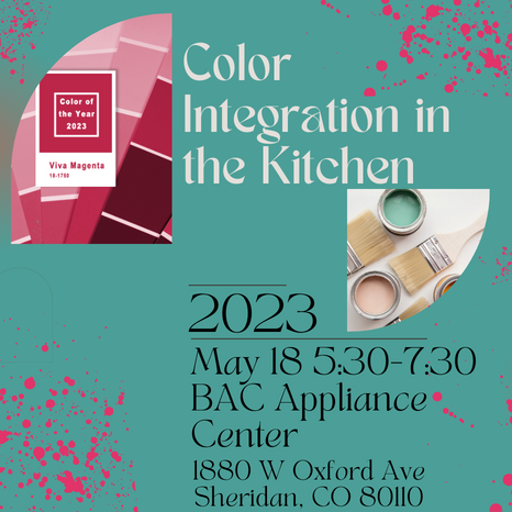 May 18 Chapter Event-Blanco CEU: Color Integration in the Kitchen - NKBA